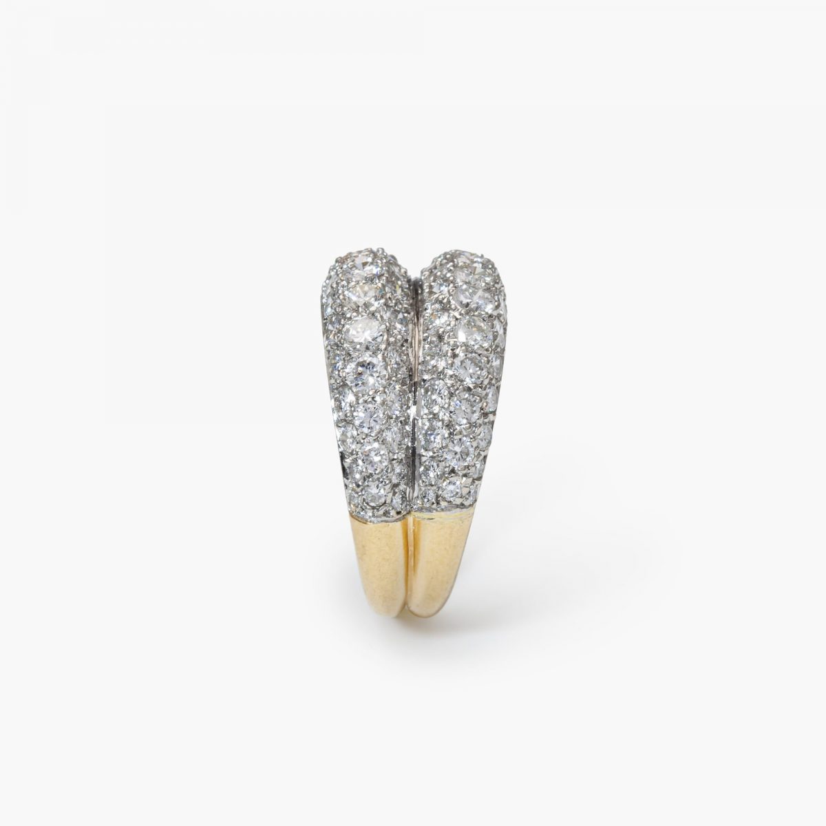 Cartier bombé diamond ring | Marjan Sterk Fine Art Jewellery | Amsterdam