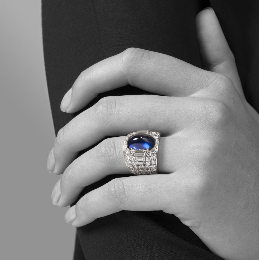 Bvlgari Trombino sapphire ring | Marjan Sterk Fine Art Jewellery ...